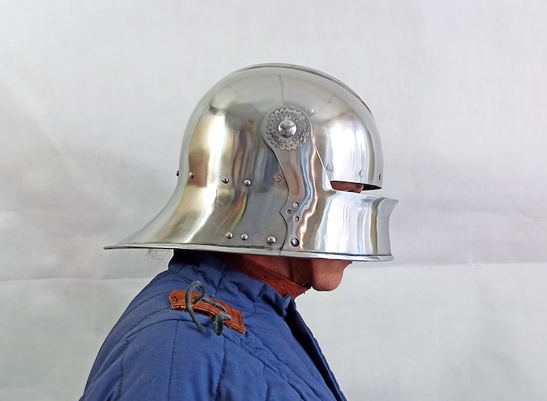 Helmetsallet 15th Century Medieval English Sallet Helmet - Etsy
