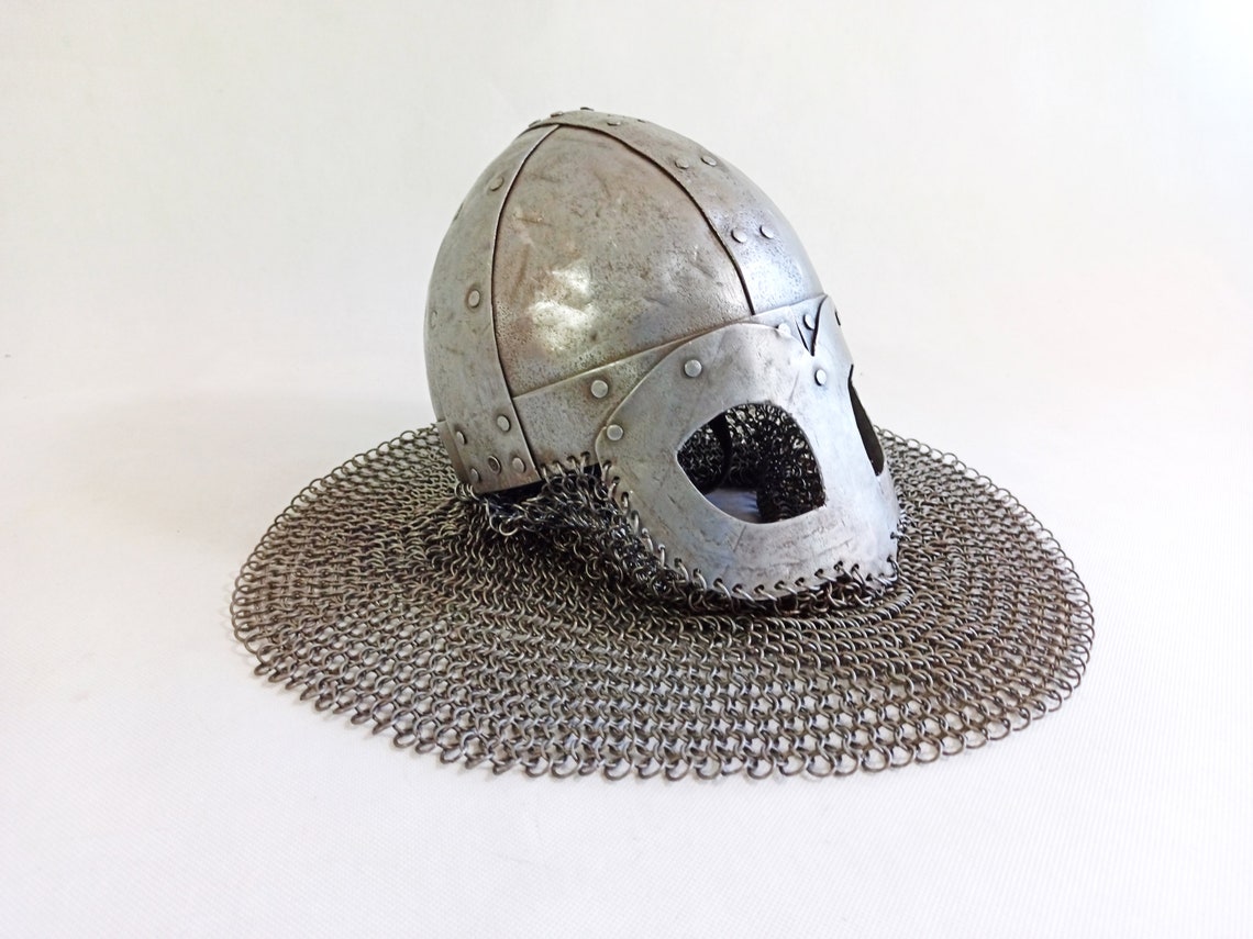 Viking Age Helmet 10th Century Scandinavian Replica found by | Etsy