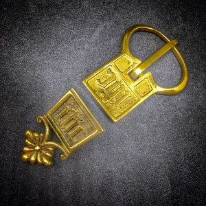 Medieval German Belt Set, 6 Kit Types Accessories for Diy 15th Century ...