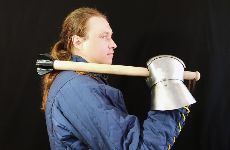 Knight's Mace Head Medieval Combat Steel Mace wmcf and | Etsy