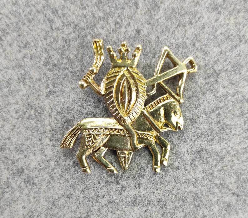 Medieval Times Badges hunting Vagina Brooch for - Etsy