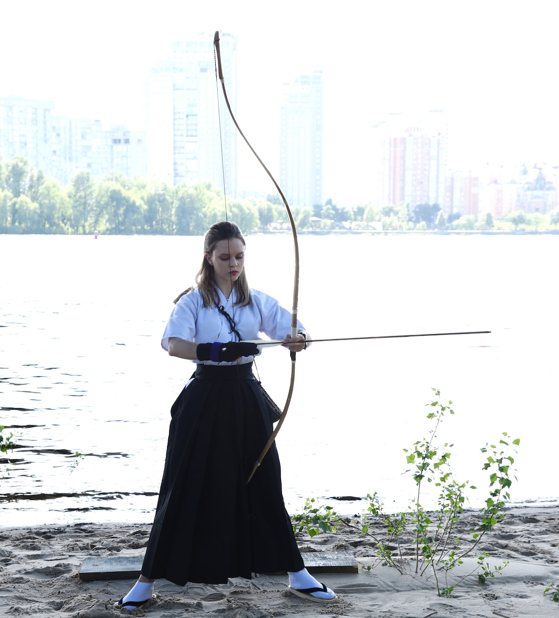 Yumi Bow For Kyudo Japanese Samurai Kyujutsu Long Bow | Etsy