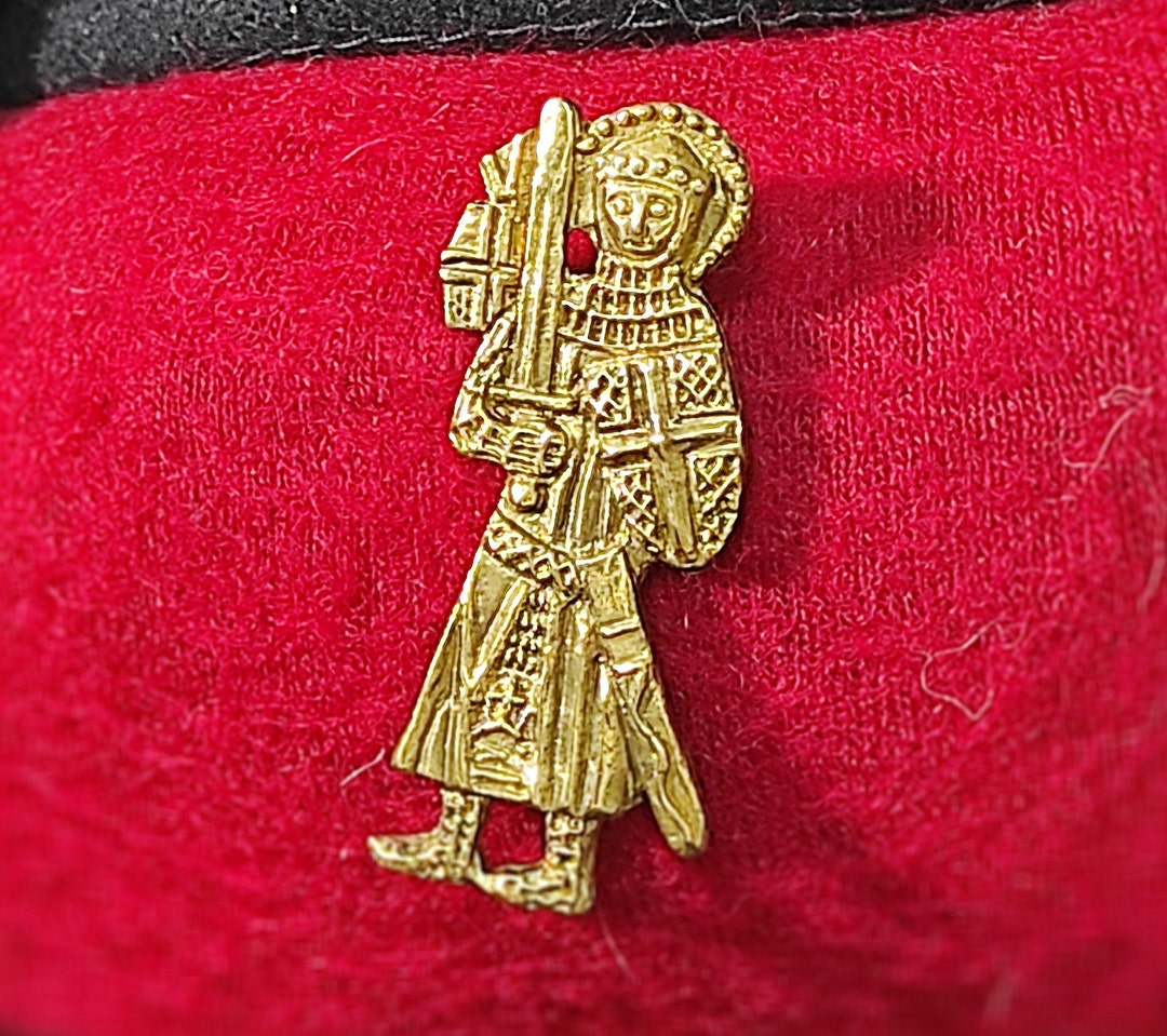 Pilgrim Badge Crusader the Saint Victor, 13-14th Century Jewelry, LARP ...