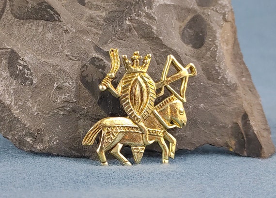 Medieval Times Badges hunting Vagina Brooch for - Etsy