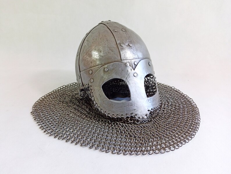 Viking Age Helmet 10th Century Scandinavian Replica found by | Etsy
