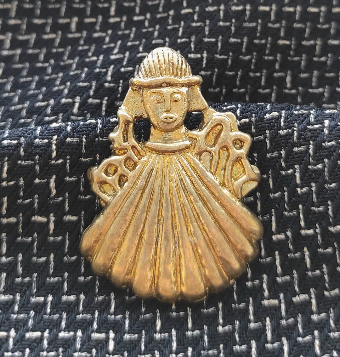 Scallop Pilgrim Badge Replica Shell of Saint James Medieval - Etsy