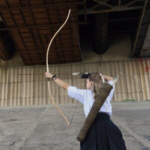 Japanese Bow Hankyu 59 Inch Yabusame Archery Bamboo Bow Samurai ...