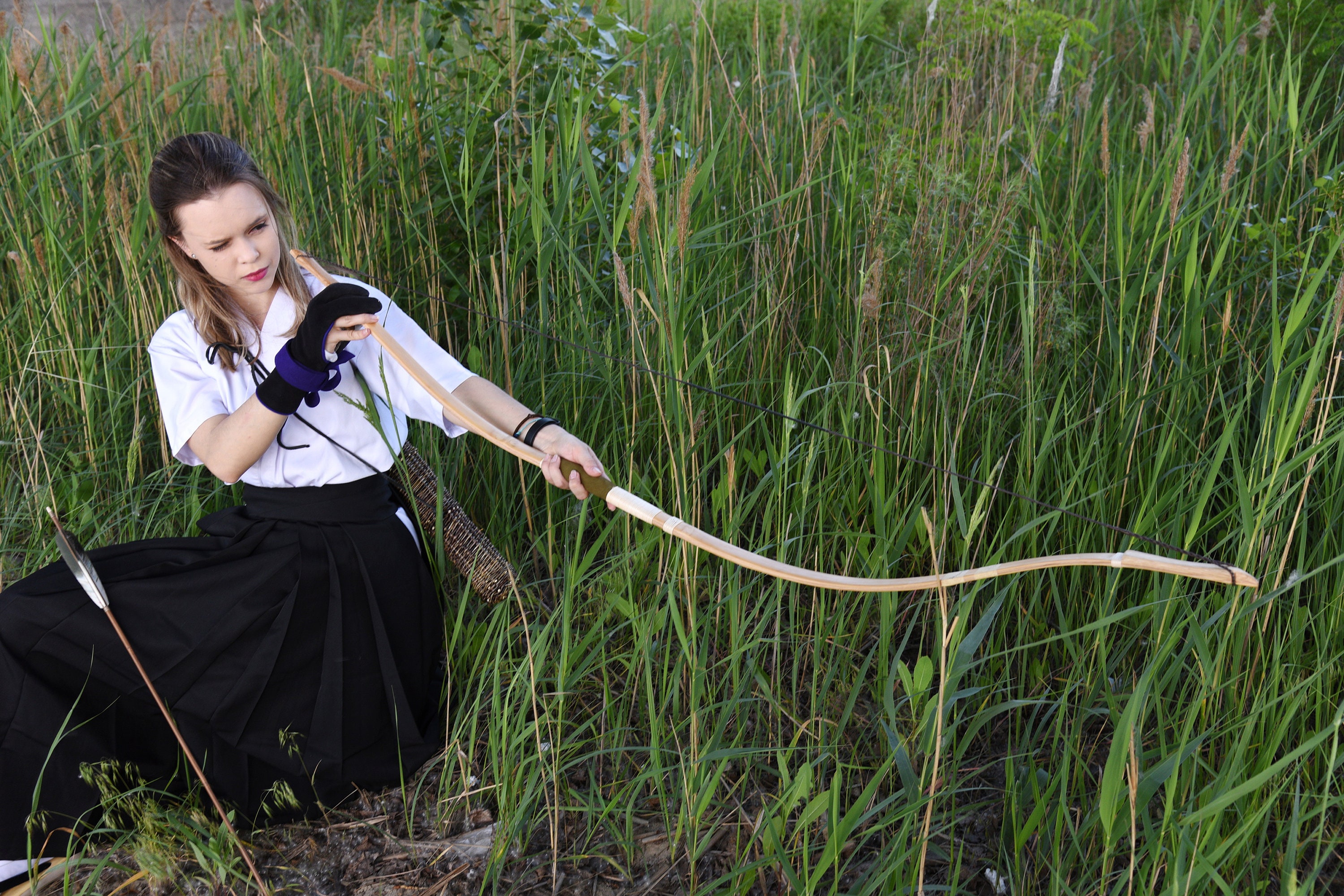 Japanese Left-handed Archers Traditionals Yumi Bow Kyudo 弓道 | Etsy