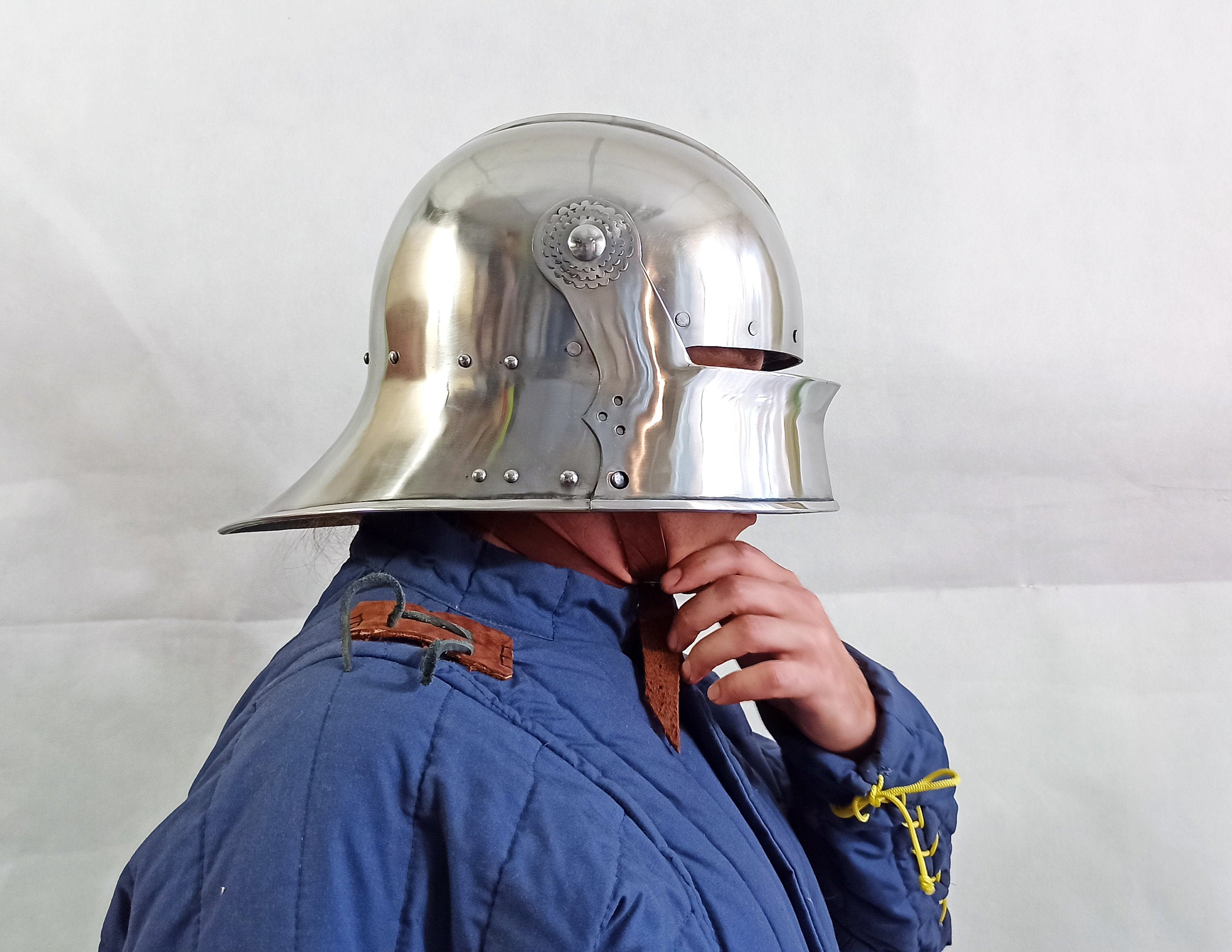 HelmetSallet 15th Century Medieval English Sallet Helmet | Etsy