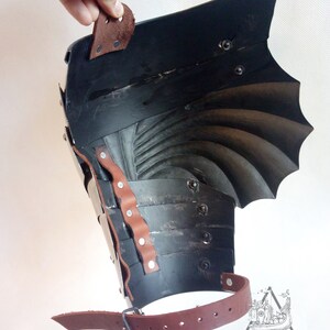 Gothic Medieval Pauldrons for Knights Full Armor, 14th Century ...