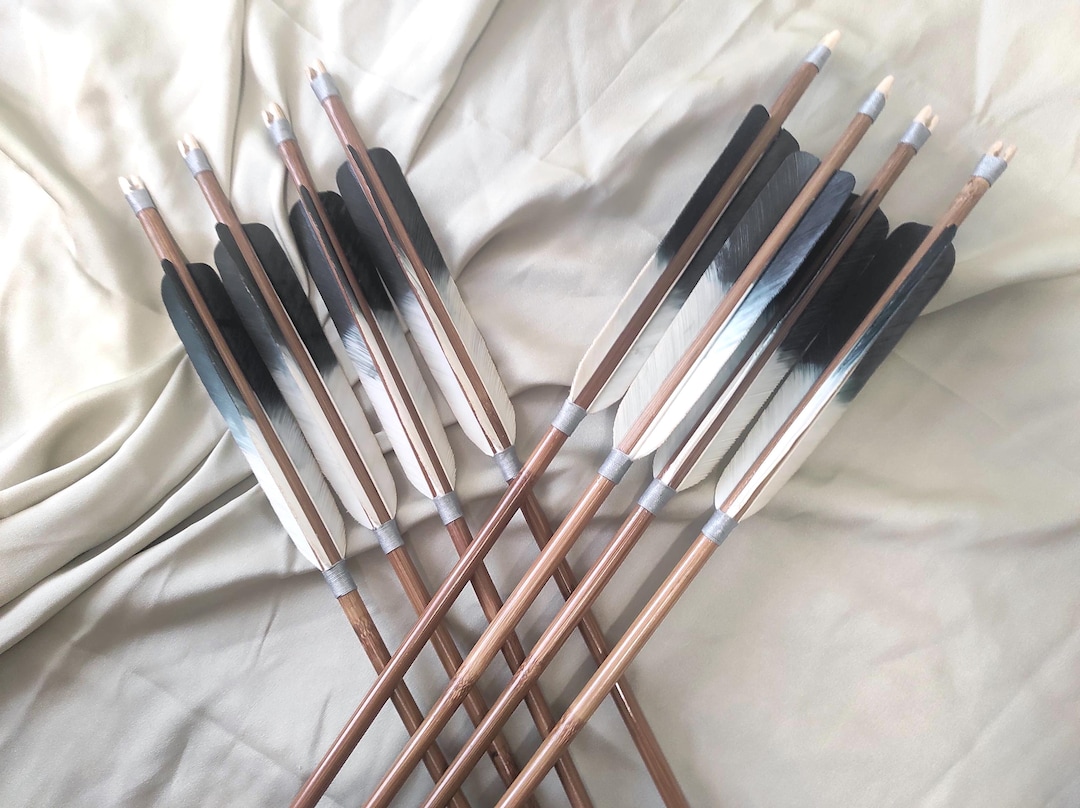 Traditional Kyudo Arrows – Japanese Style Bamboo Archery Arrows With ...