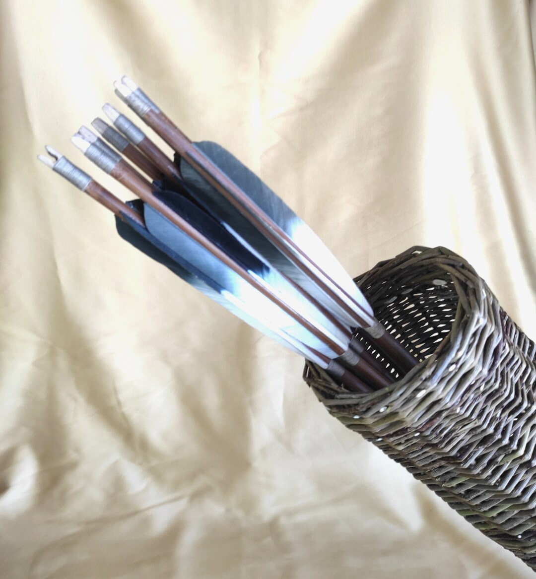 Japanese Archery Training Arrows 33 Inch, Kyudo Equipment Bamboo Arrows ...