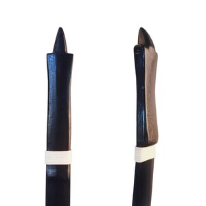 Kyudo Traditionals Bow, Ready to Ship Black Japanese Hankyu Bow 59inch ...