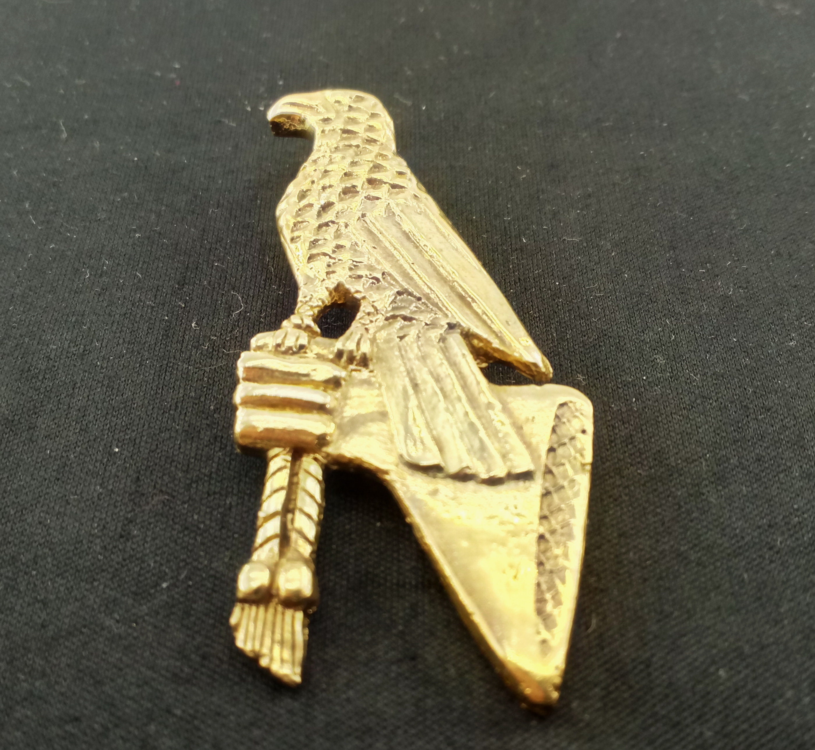 Medieval Badge Hawk on a Hawking Glove 15th Century Replica | Etsy