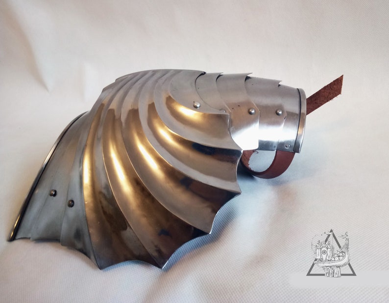 Gothic Medieval Pauldrons for Knights Full Armor 14th Century - Etsy