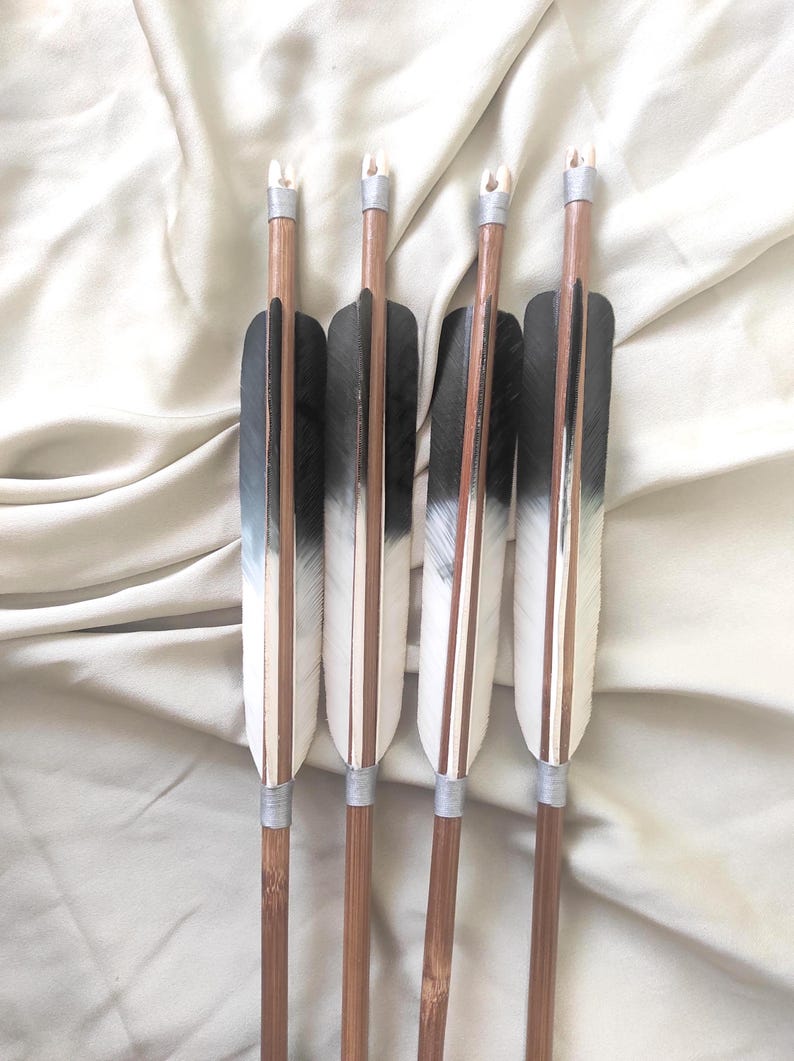 Traditional Kyudo Arrows – Japanese Style Bamboo Archery Arrows With ...