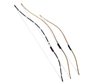 Traditional Japanese Yumi Bow – Samurai Archery Asymmetrical Long Bow ...