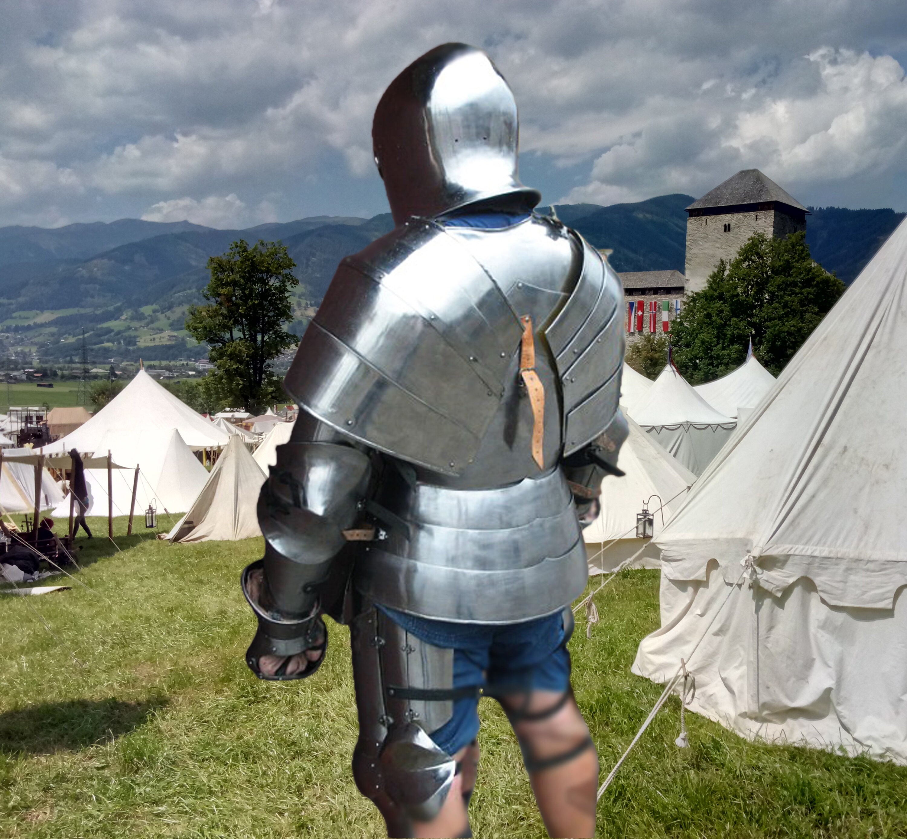 Medieval Knight's Full Set of Armor: Cuirass Gambeson | Etsy