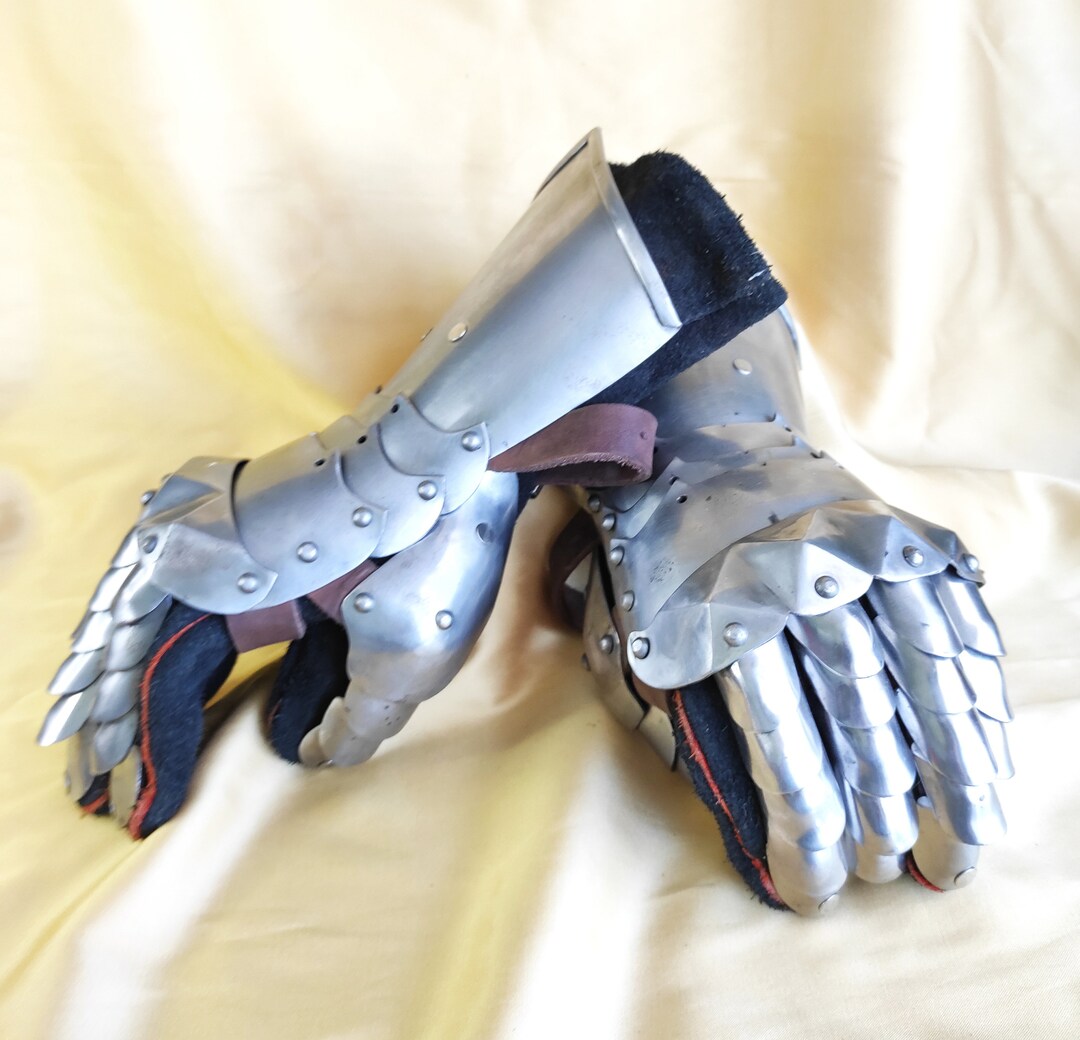 Medieval Gauntlets, Hourglass Gauntlets, Buhurt and Full Contact Knight ...