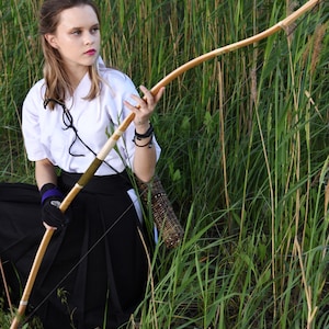 Yumi Hankyu Custom Black Bow Japanese Traditional Bamboo Bow 半弓 Kyudo ...