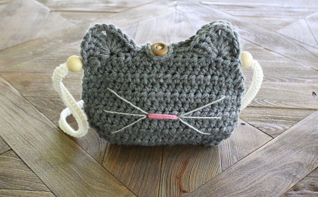 Crochet Cat Purse Pattern (digital Download) - Etsy