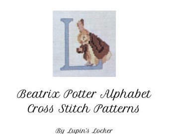 Beatrix Potter Peter Rabbit Cross Stitch Pattern Download PDF - Etsy