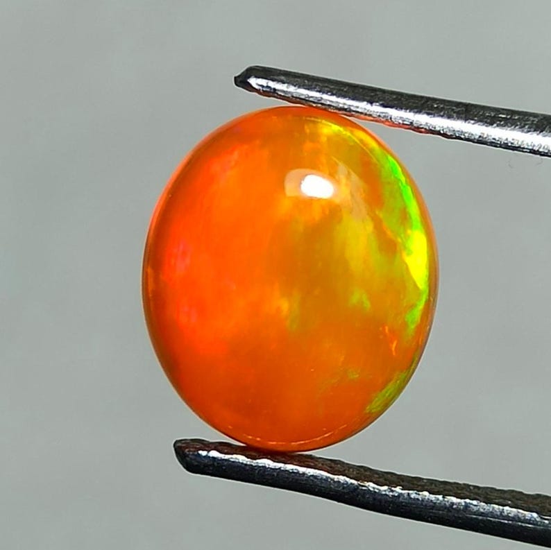 1.70 Cts, Maxican Opal Cabs, Opal Smooth Cabs, 10x8x3.5 MM Size , Loose ...