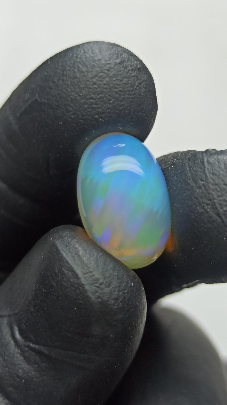 8.80 Cts, Opal Cabs, Oval Opal Cabochon, Natural Opal, Multi-color Opal ...