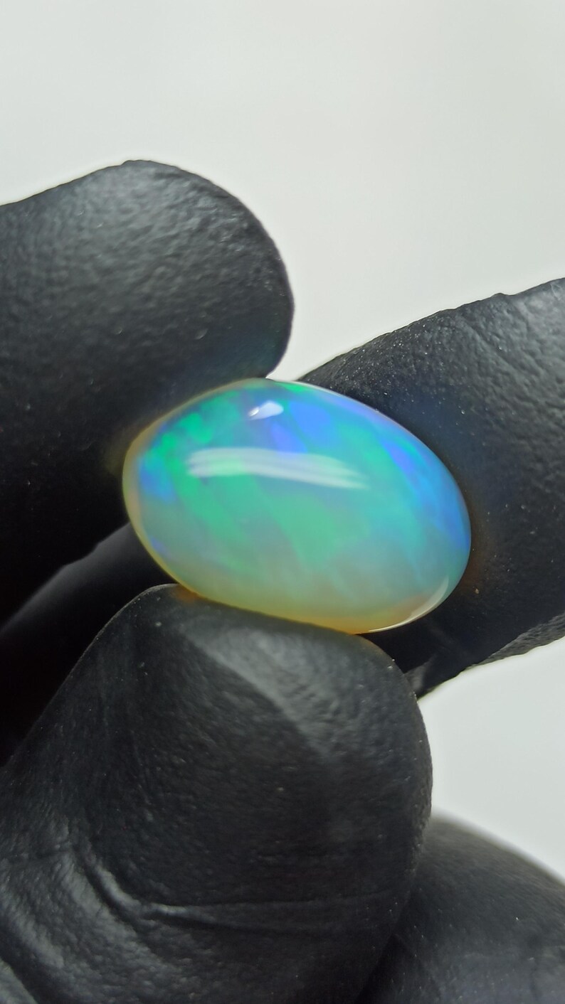8.80 Cts, Opal Cabs, Oval Opal Cabochon, Natural Opal, Multi-color Opal ...