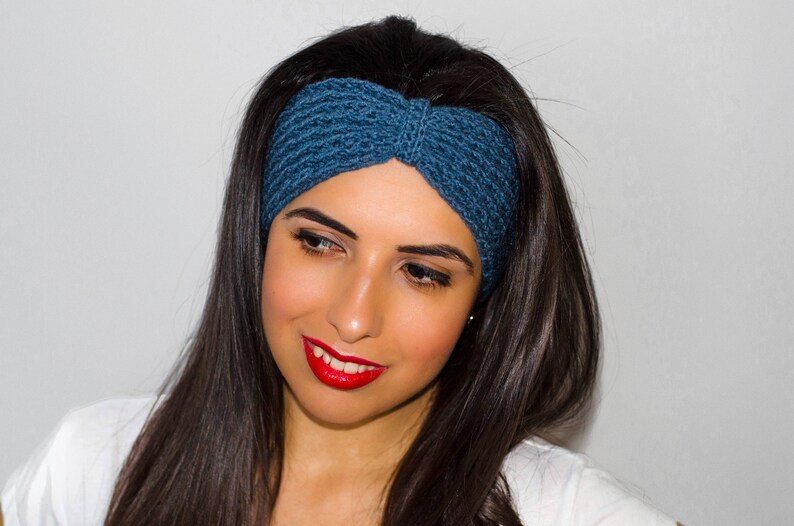 Turban Headband Winter Turban Knitted Turban Crochet Headband