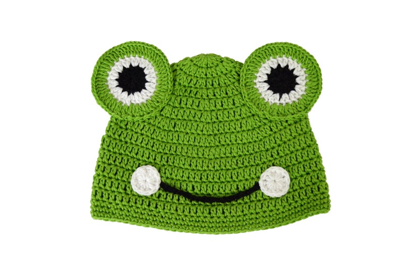 Crochet Frog Baby Boy Hat, Green Baby Hat, Animal Baby Hat, Baby Photo ...