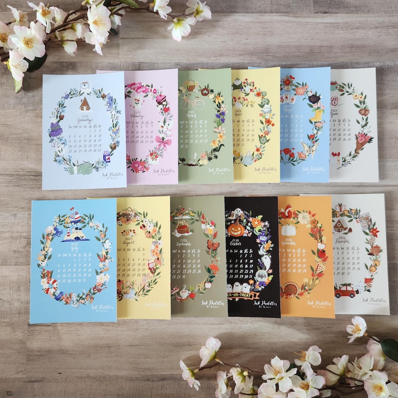 Clementine Paper Monthly Planner 2026 - Etsy