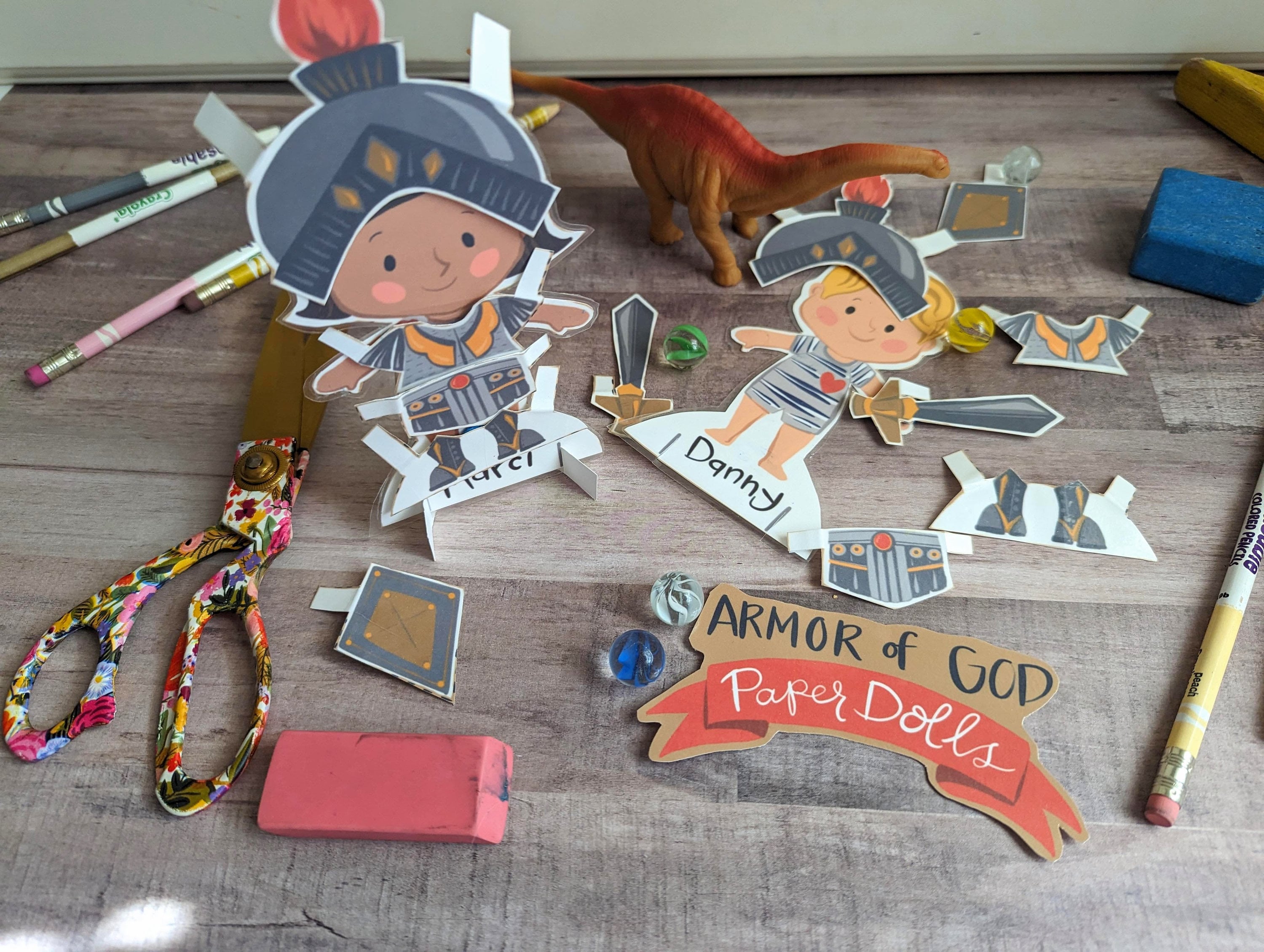 Armor Of God Paper Doll Lds