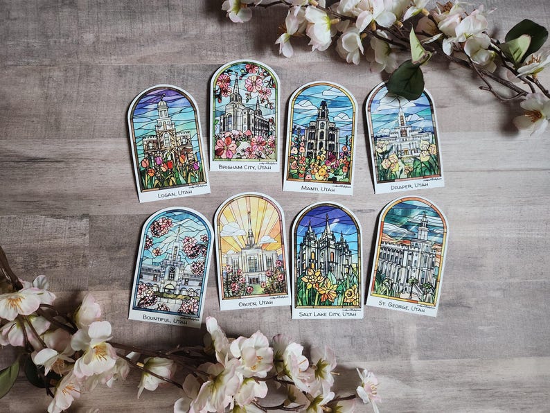 Temple Stickers | Church of Jesus Christ of Latter-day Saints | LDS ...