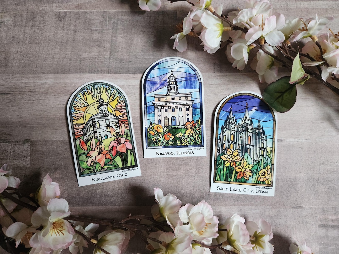 Temple Stickers | Church of Jesus Christ of Latter-day Saints | LDS ...