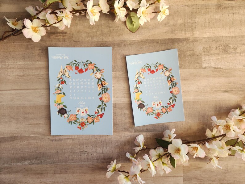 2026 Calendar | Clementine Desk Calendar Refill Cards | Pick Start ...