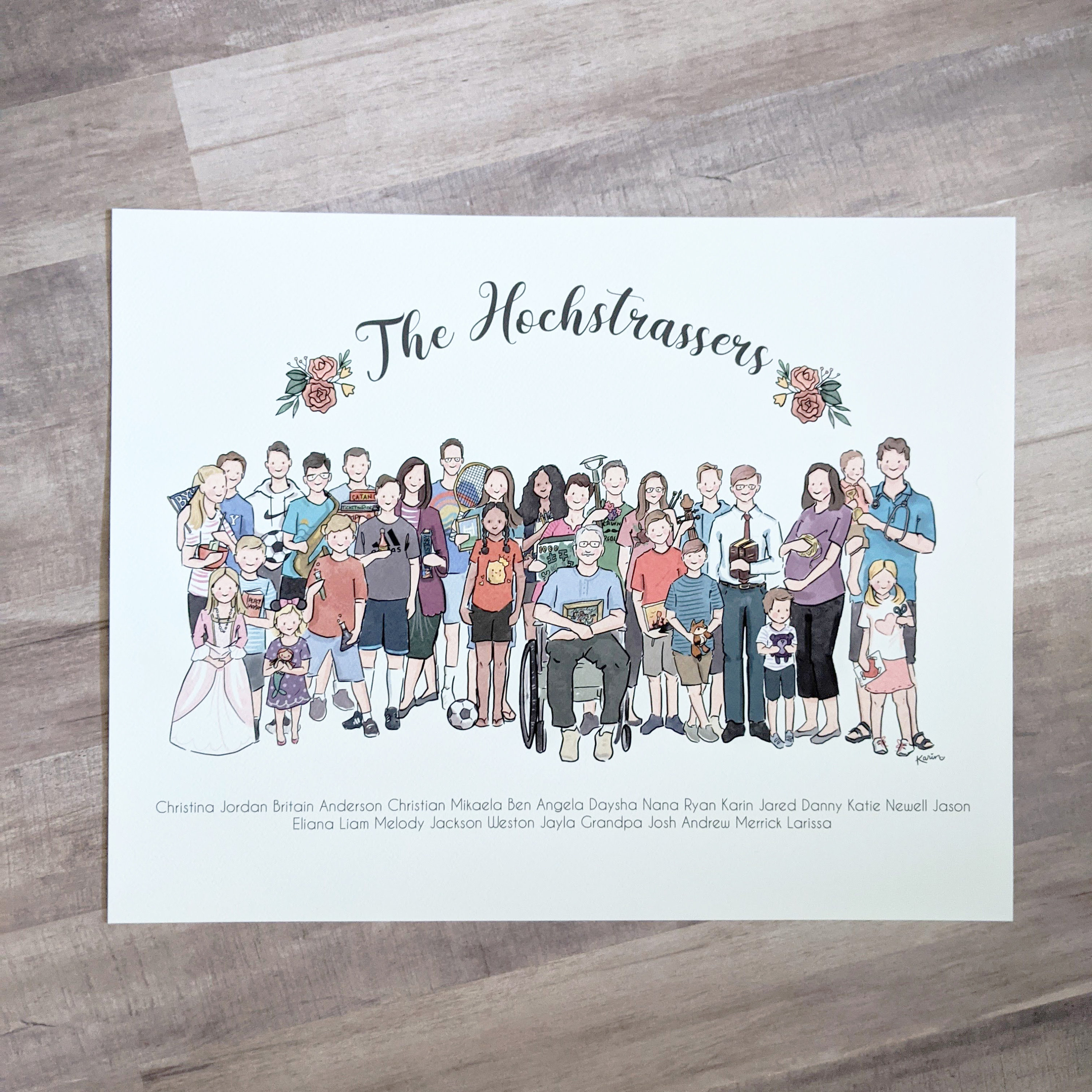 Extended Family Drawing