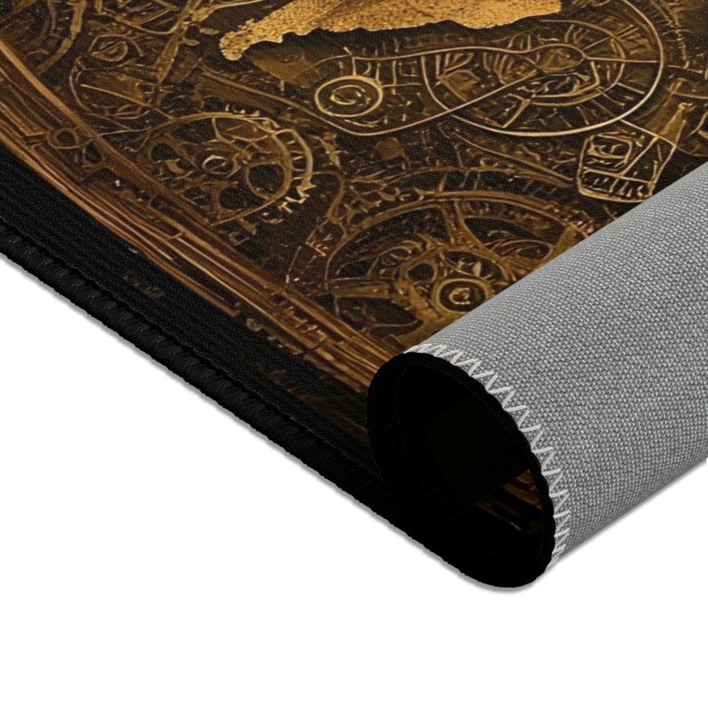 Area Rug | Steampunk World Map Area Rug | Add a Touch of Victorian ...