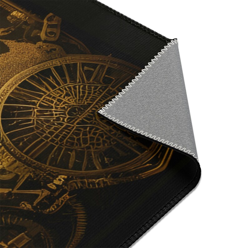 Area Rug Steampunk World Map Area Rug Add a Touch of Victorian Charm ...