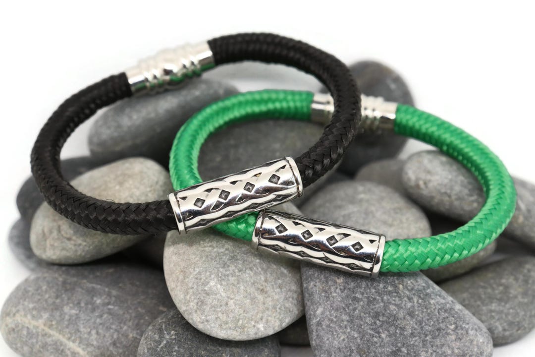 Irish Celtic Knot Bead Paracord Bracelet - Etsy