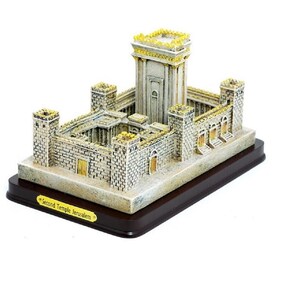 The Holy Temple Replica, Medium Size Jerusalem Temple , Judaica Gift ...