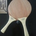 Beach Game Matkot Original TING-DONG 2 Racquet Matkot Paddles + Ball - Etsy