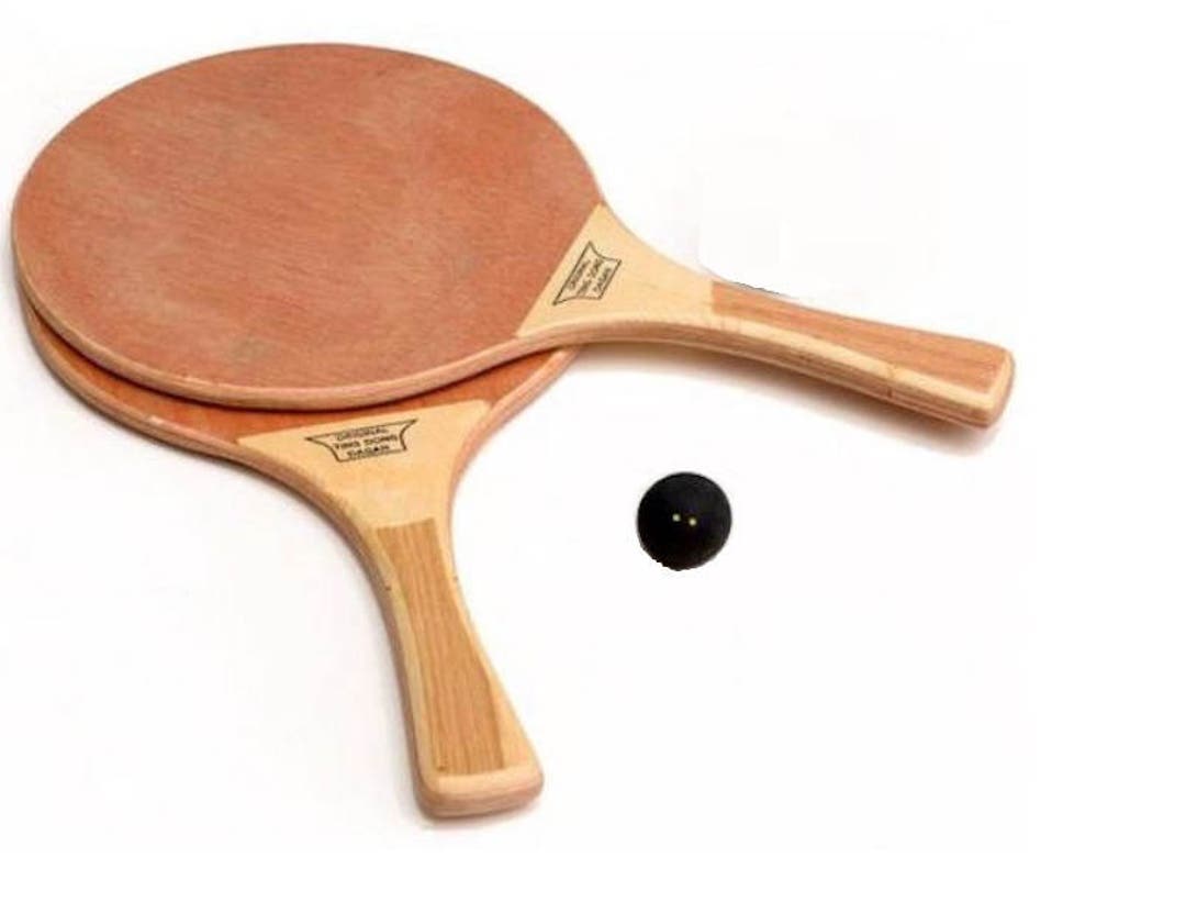 Beach Game Matkot Original TING-DONG 2 Racquet Matkot Paddles + Ball - Etsy