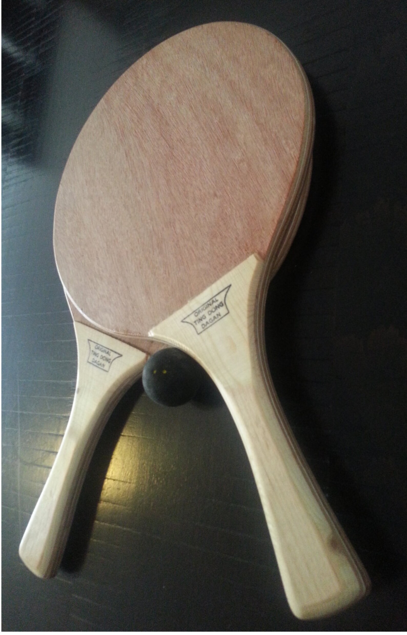 Beach Game Matkot Original TING-DONG 2 Racquet Matkot Paddles | Etsy