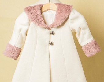 Baby Pink Fur Coat - Etsy