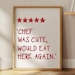 Five Star Chef Was Cute Kitchen Sign, Retro Decor, Aesthetic Print ...