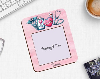 Nurse Custom Gift Doctor Gift Doctors Assistant Gift Sticky Note Holder ...