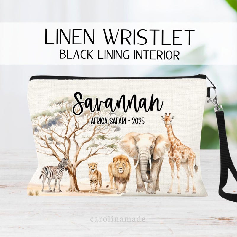 Makeup Bag Case Zebra - Etsy