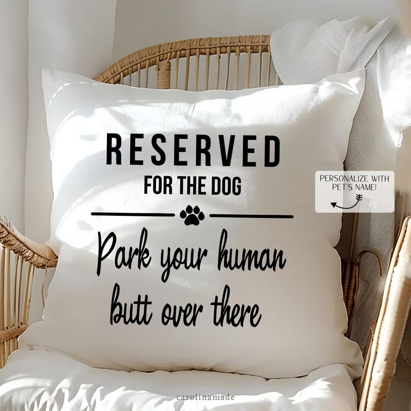 Reserved for the Dog - Etsy