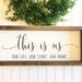 This is Us Sign, Our Life Our Story Our Home, Living Room Decor ...